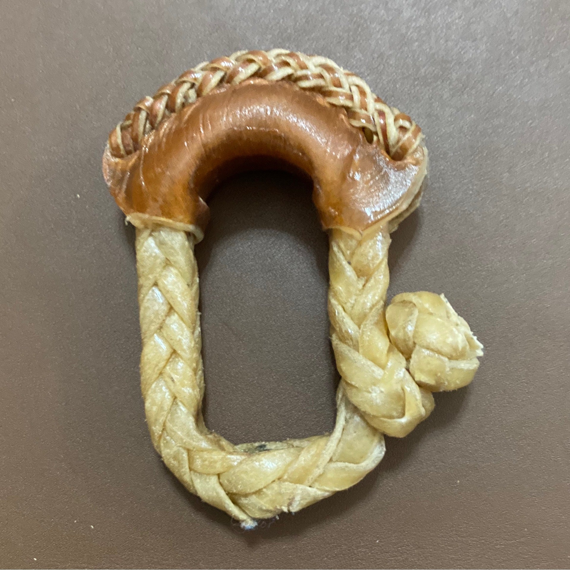 Rawhide Honda Made by Randy Roberts for a 3/8 Rope | Cargill Custom Leather